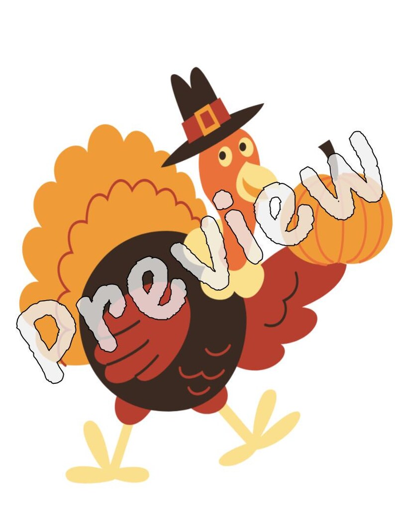 Happy Turkey Day Complete Bulletin Board Kit for Thanksgiving Classroom ...