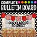Our Class is so Sweet Bulletin Board Kit Gingerbread Christmas ...
