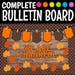 We Are Thankful Complete Bulletin Board Kit for Thanksgiving Classroom ...