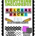 Welcome Back! Complete Bulletin Board Kit With Neon and Black and White ...