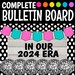 In Our 2024 Era Complete Bulletin Board Kit With Disco Balls - Etsy