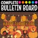 We Are Thankful Complete Bulletin Board Kit for Thanksgiving Classroom ...