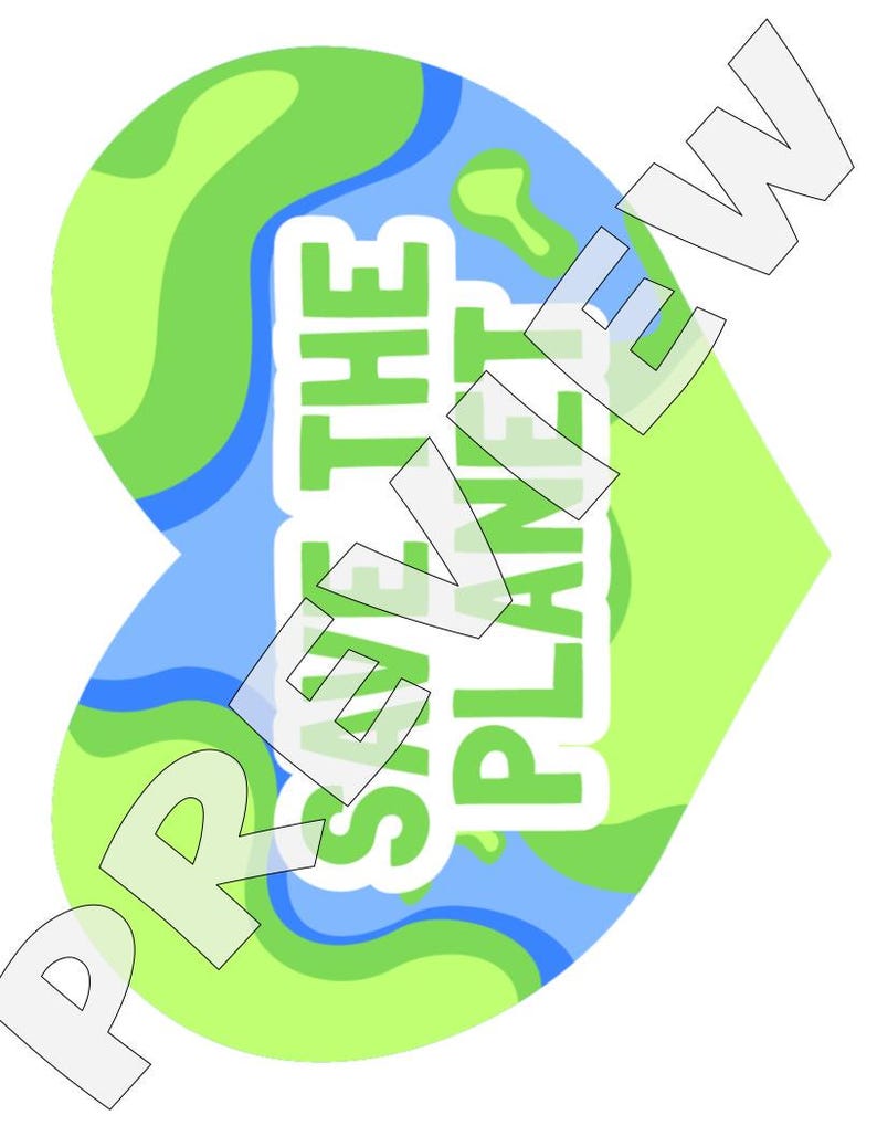 Save Our Planet Complete Bulletin Board Kit for Earth Day With Earth ...