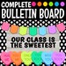 Bee My Valentine Complete Bulletin Board Kit for Valentine's Day With ...