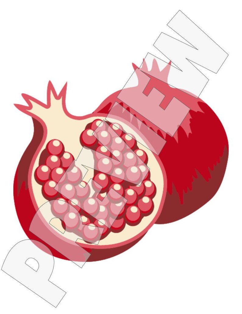 Rosh Hashanah Bulletin Board Kit: Pomegranates and Honey (digital ...