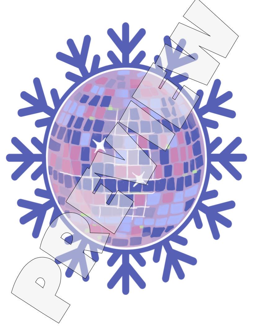 In Our Winter Era Bulletin Board Kit Disco Ball Snowflakes Inspired by ...