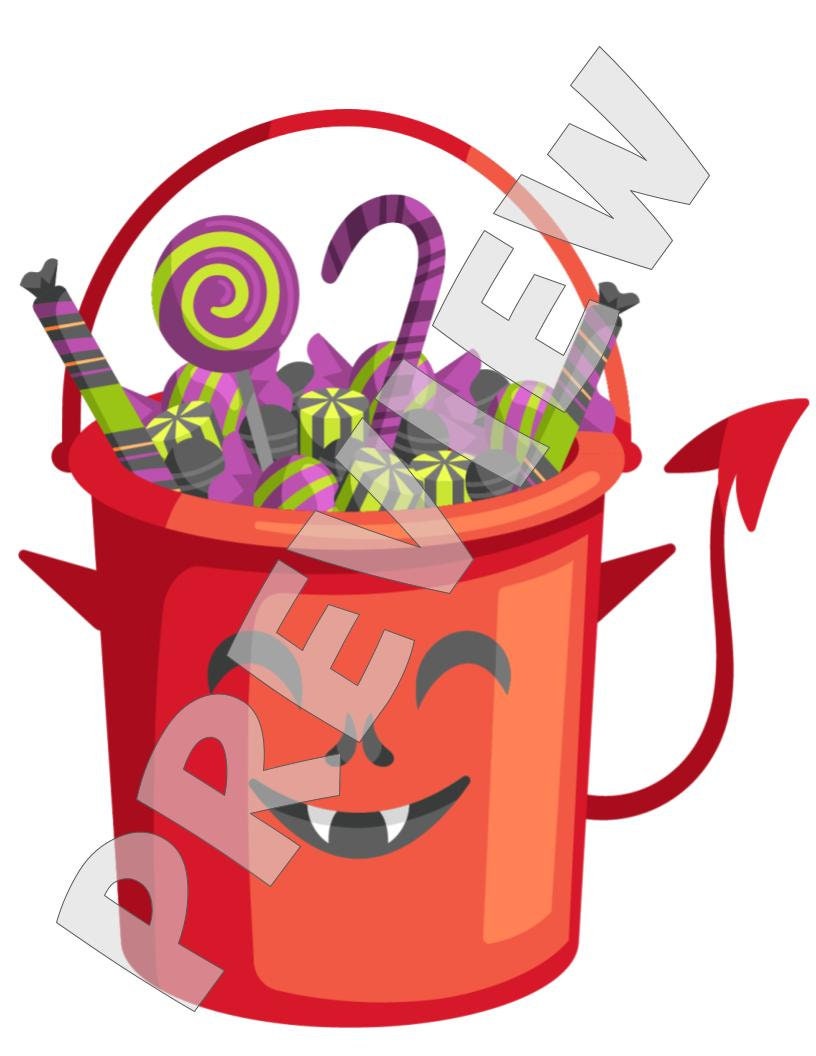 Trick or Treat Bulletin Board Kit Halloween Classroom Decor - Etsy