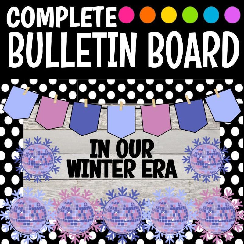 Winter Bulletin Boards - Etsy