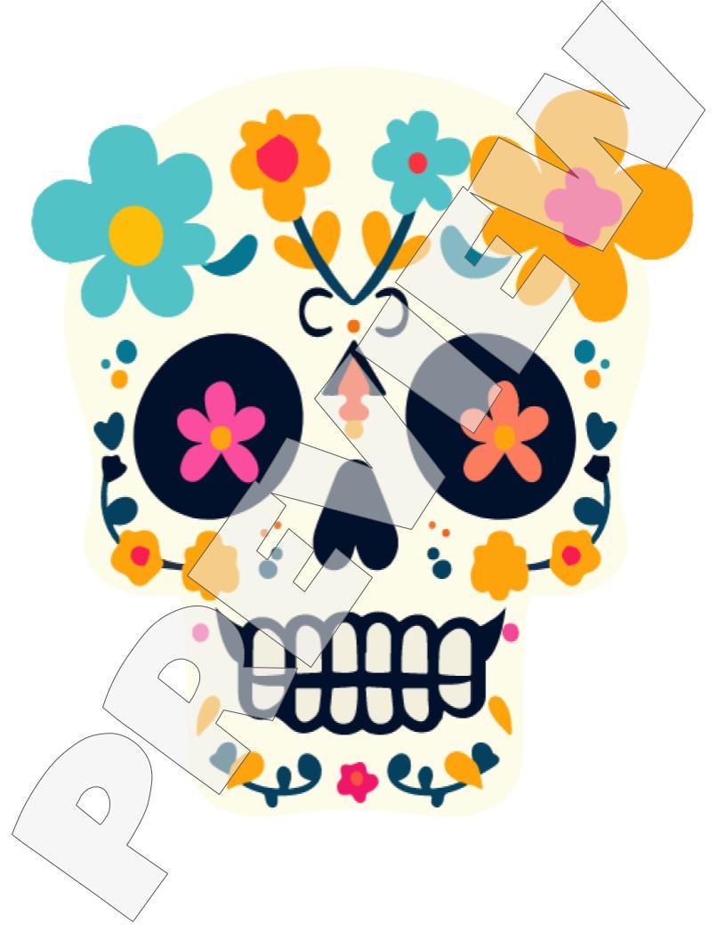 Feliz Dia De Los Muertos Bulletin Board Kit Day of the Dead Classroom ...