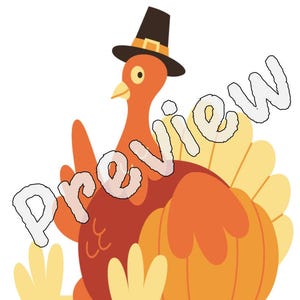 Happy Turkey Day Complete Bulletin Board Kit for Thanksgiving Classroom ...