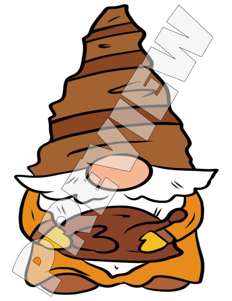 Happy Thanksgiving Bulletin Board Kit Classroom Decor Gnomes Pumpkin ...