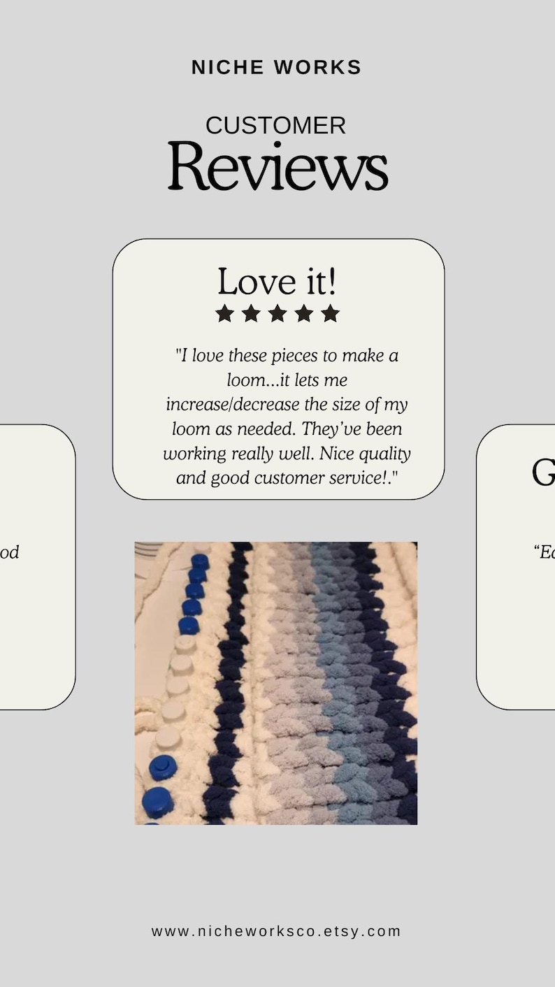 Modular Chunky Blanket Loom: Fast & Easy DIY Hand Knitting - Etsy