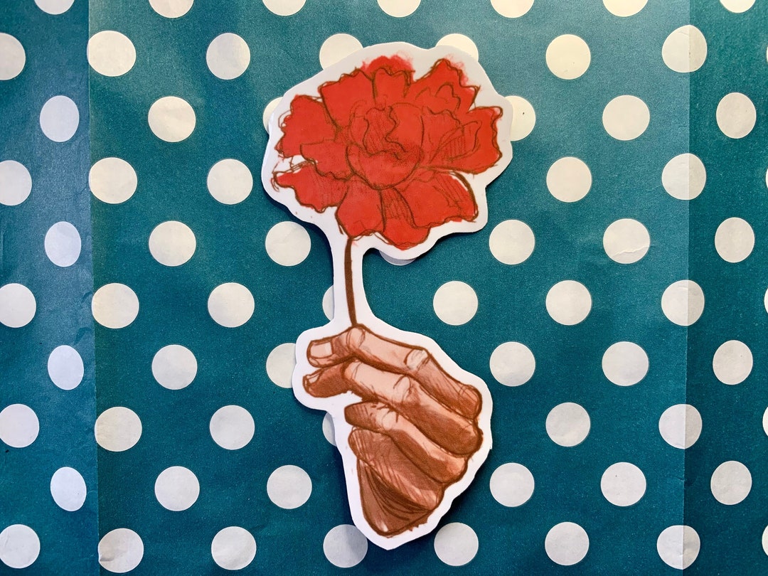 Hadestown Flower Sticker | Broadway Musical | Waterproof Handmade Decal ...