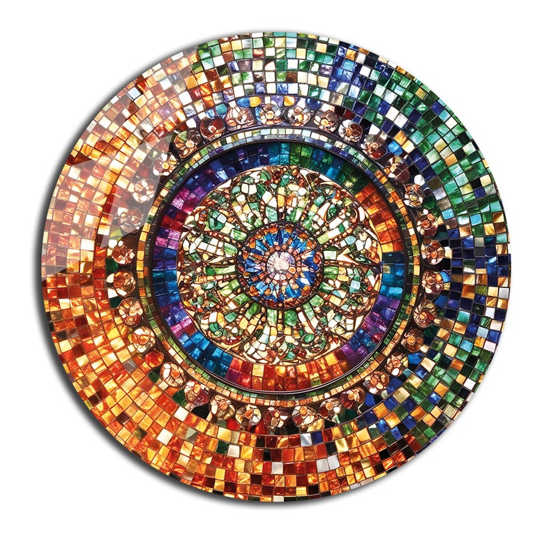 Round Wall Art - Etsy