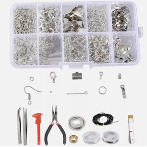 DIY Jewelry Making Kit – Beading Repair Tools & Craft Supplies for ...