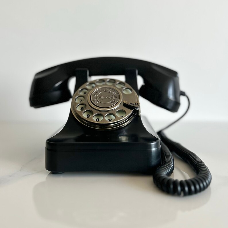 Audio Guestbook Re-usable Vintage Style Retro Wedding Phone, Custom ...