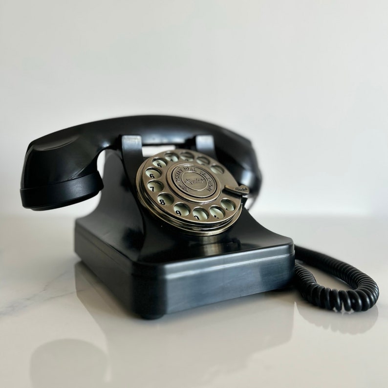 Audio Guestbook Re-usable Vintage Style Retro Wedding Phone, Custom ...