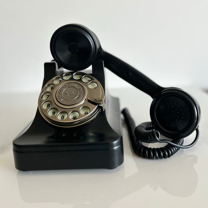 Audio Guestbook Re-usable Vintage Style Retro Wedding Phone, Custom ...