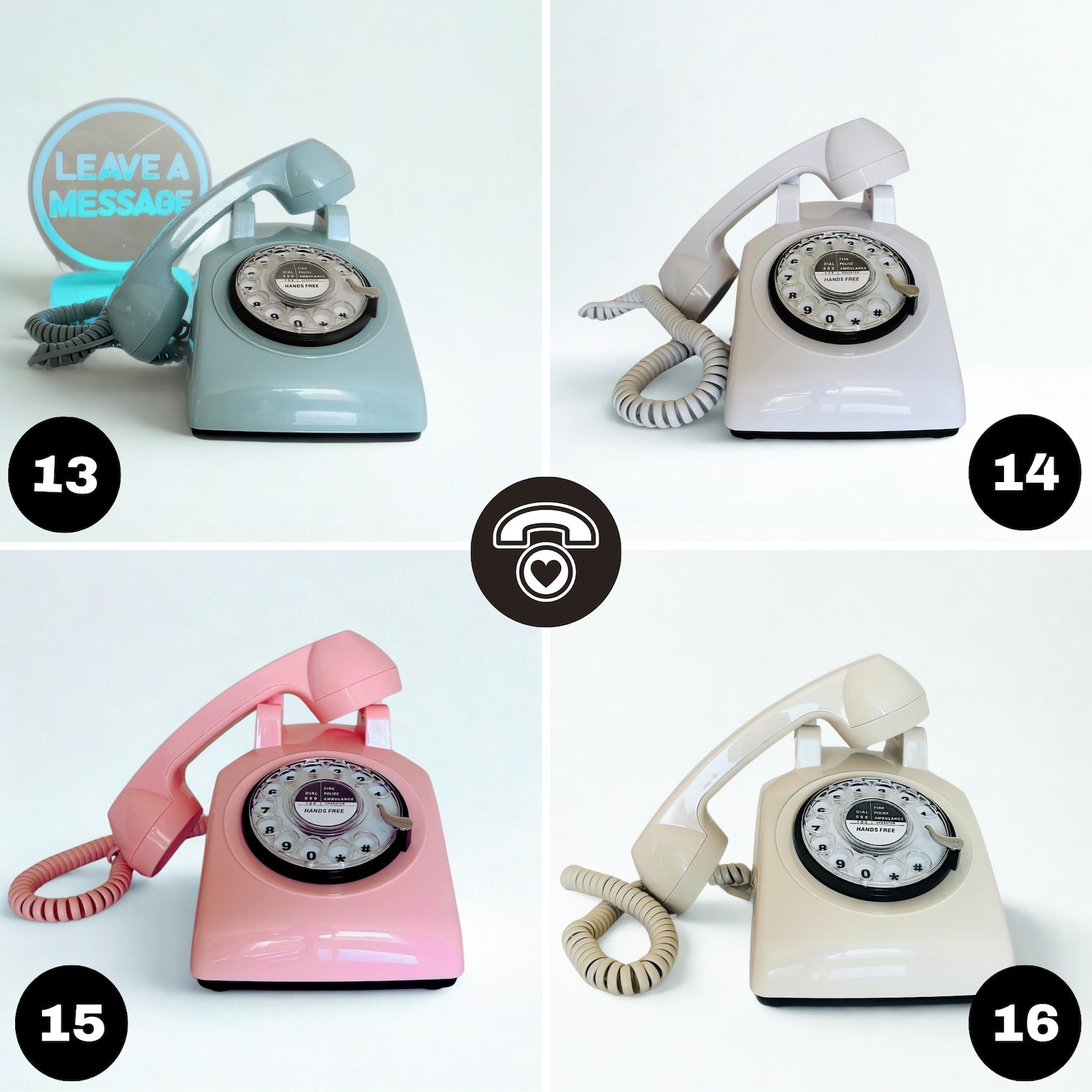 Custom Audio Prop Phone Vintage Rotary: Audio Message for Events, Trade ...