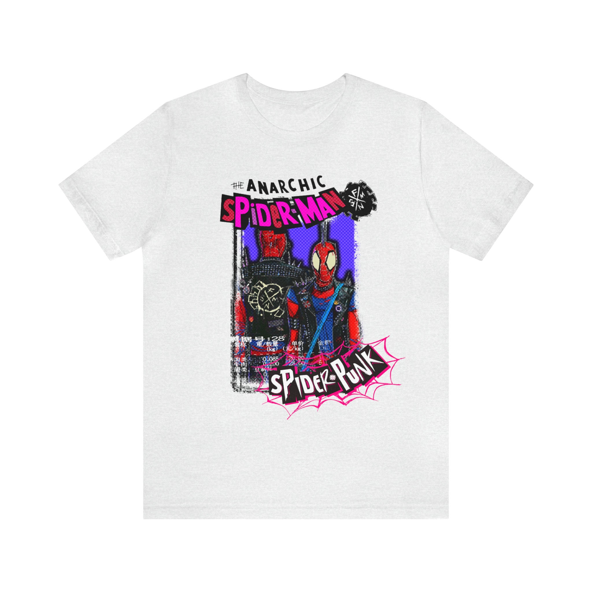Spiderman Shirt Spiderpunk Shirt Across the Spiderverse Tshirt Hobie ...