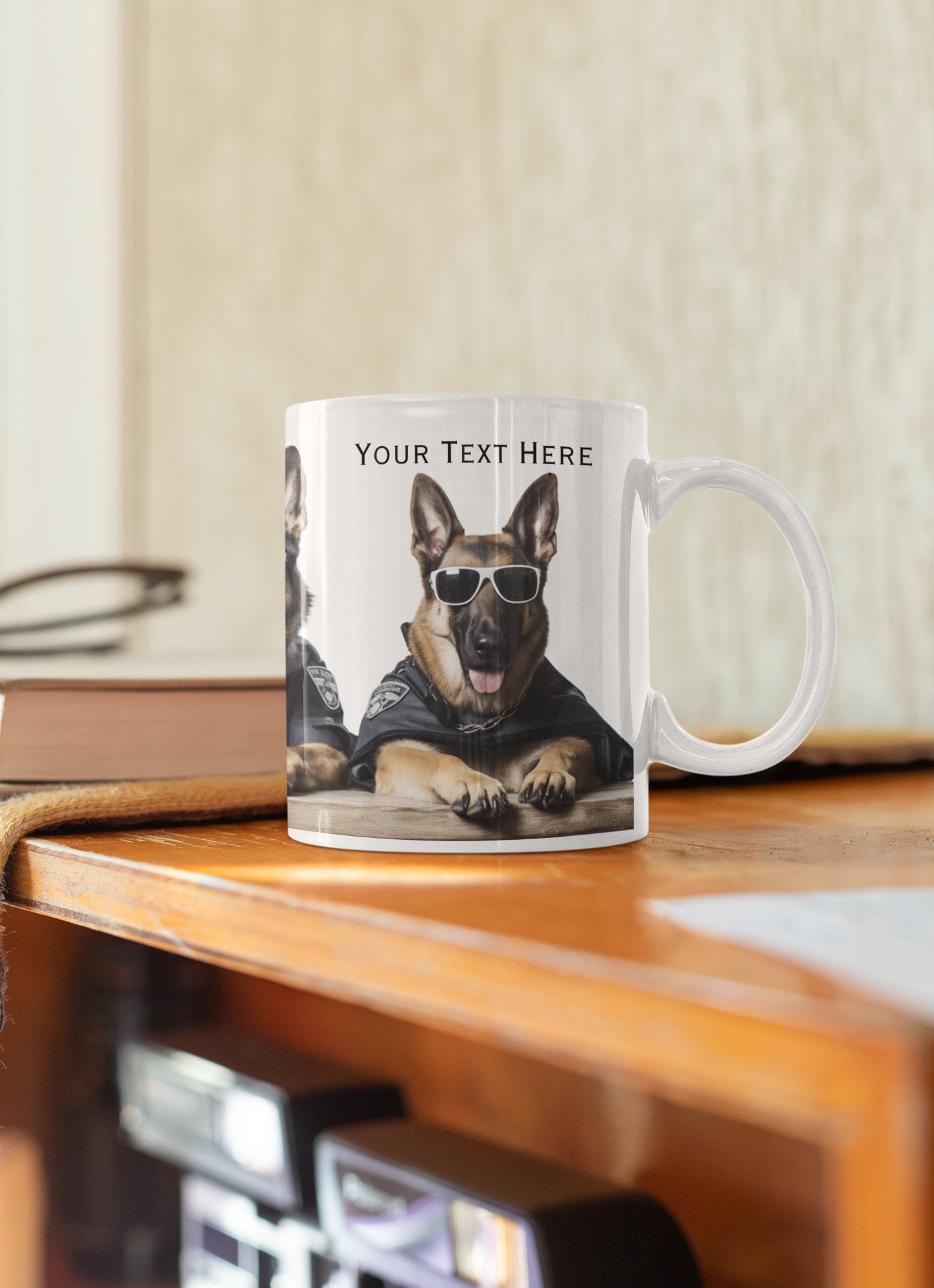 German Shepard Coffee Mug, Shepard's Java Patrol, Lovable Dog Mugs, Dog ...