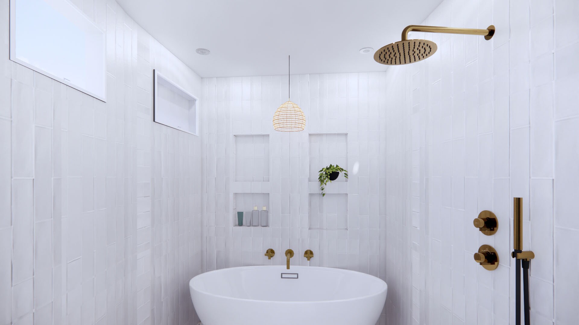 Bathroom Interior Design, Bathroom 3d Rendering, 3d Architectural ...