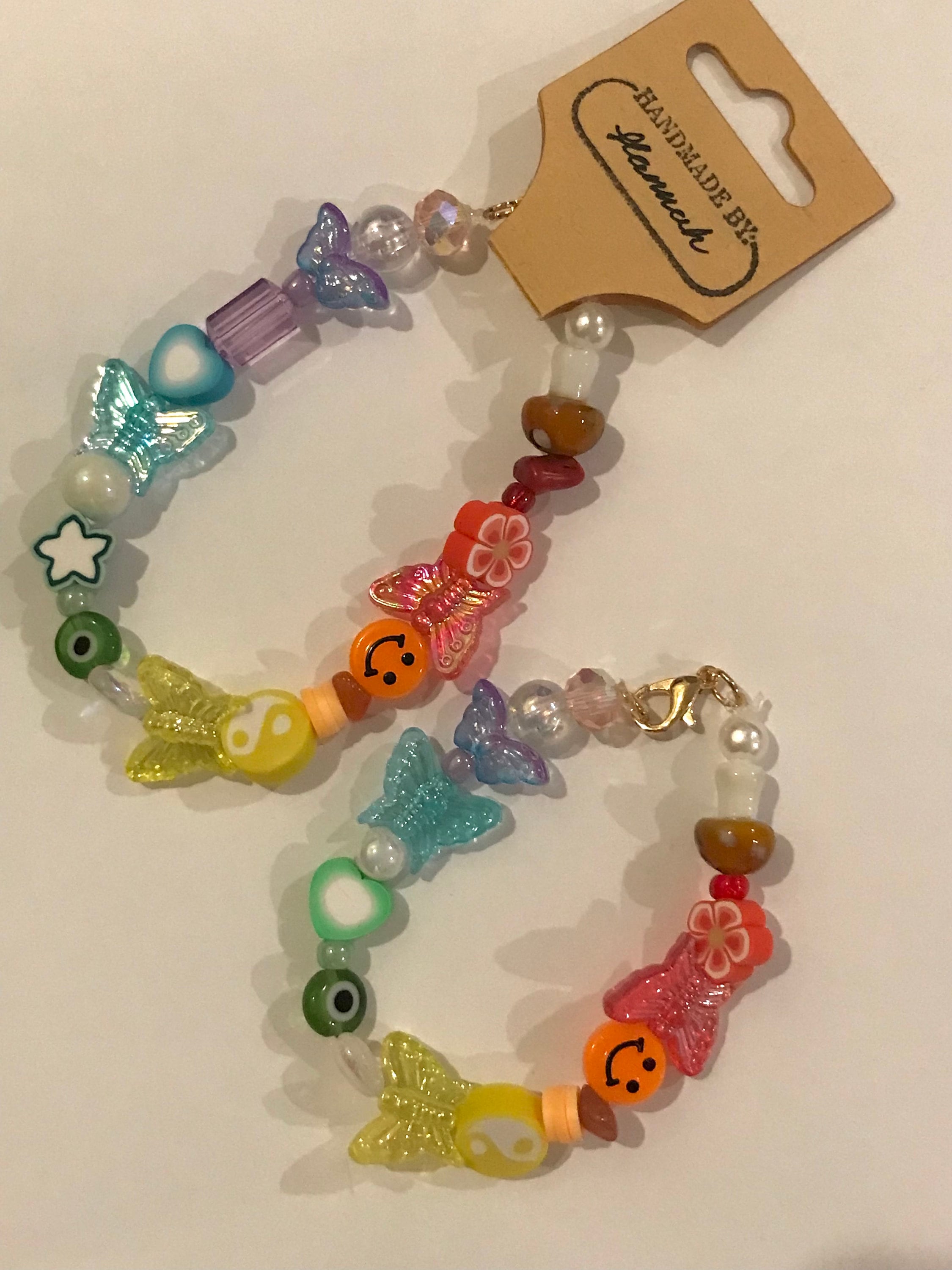 Mismatched Indie Rainbow Bracelet - Etsy