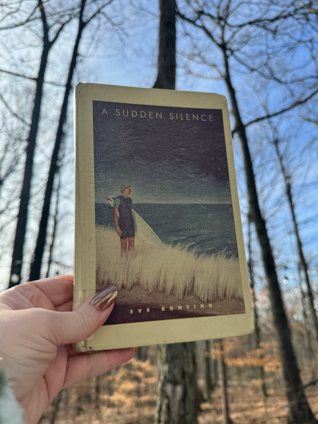A Sudden Silence Chapter Book Eve Bunting Vintage 1988 Hardcover Book ...