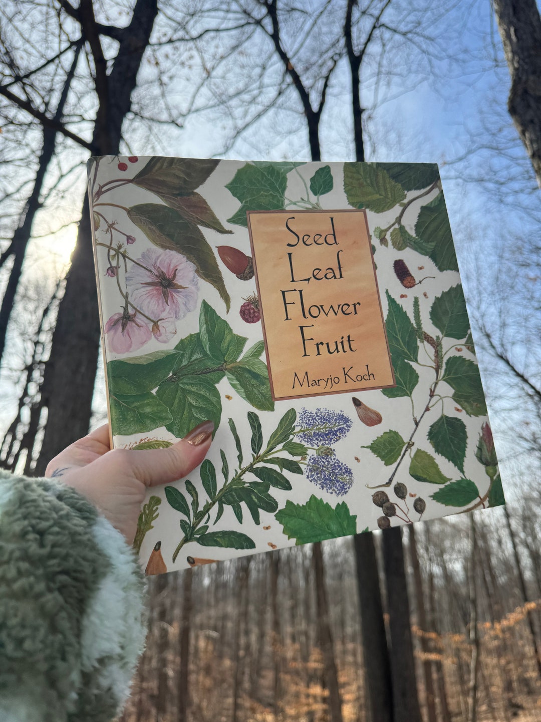 Seed Leaf Flower Fruit Maryjo Koch 1995 Impressions in the Garden With ...