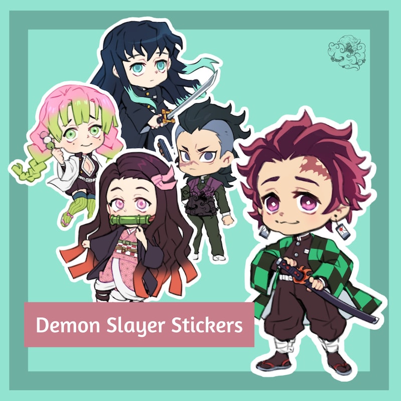 Kimetsu No Yaiba Sticker - Etsy