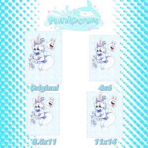 Boosette bunny Suit Poster Print - Etsy