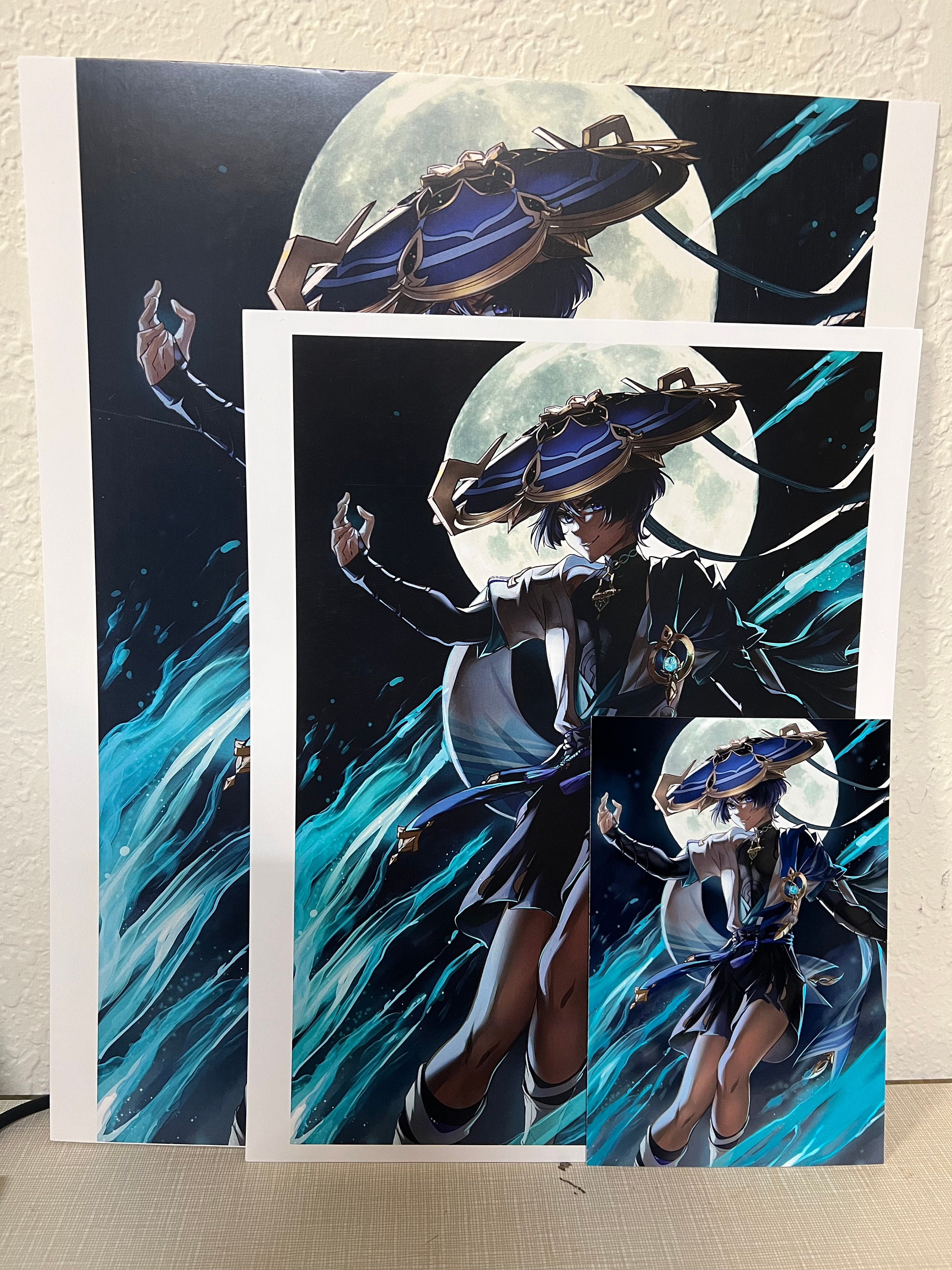 Wanderer Scaramouche Poster Print Genshin Impact - Etsy