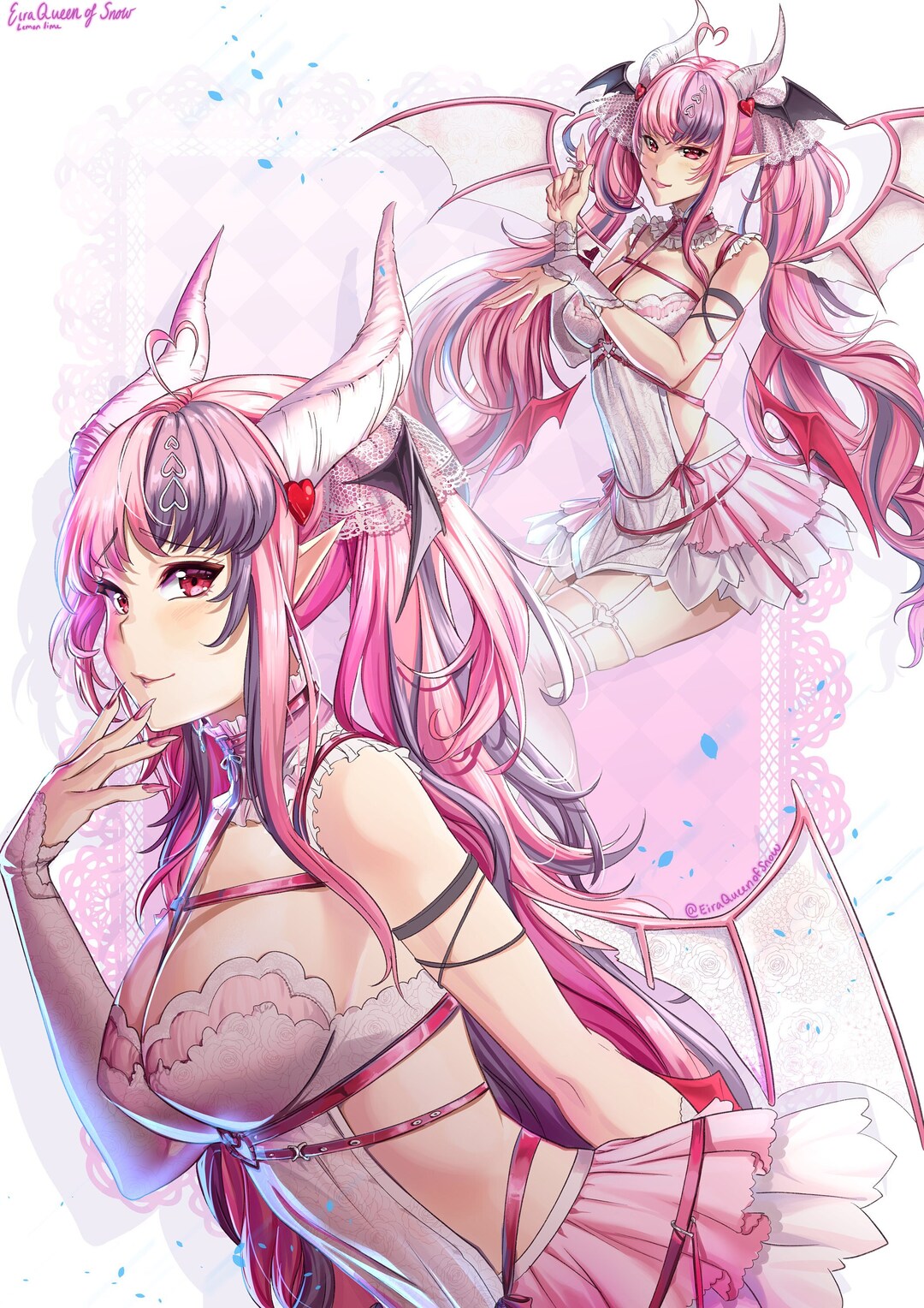 Ironmouse Poster Print - Vshojo Vtuber - Etsy