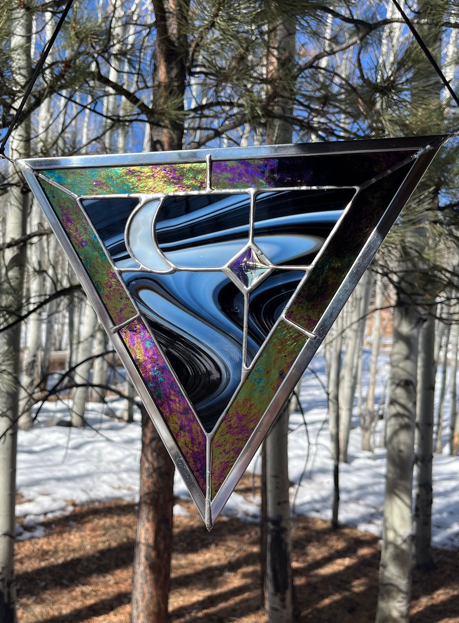 Space Cadet Stained Glass Sun Catcher, Wall Art, Home Decor - Etsy