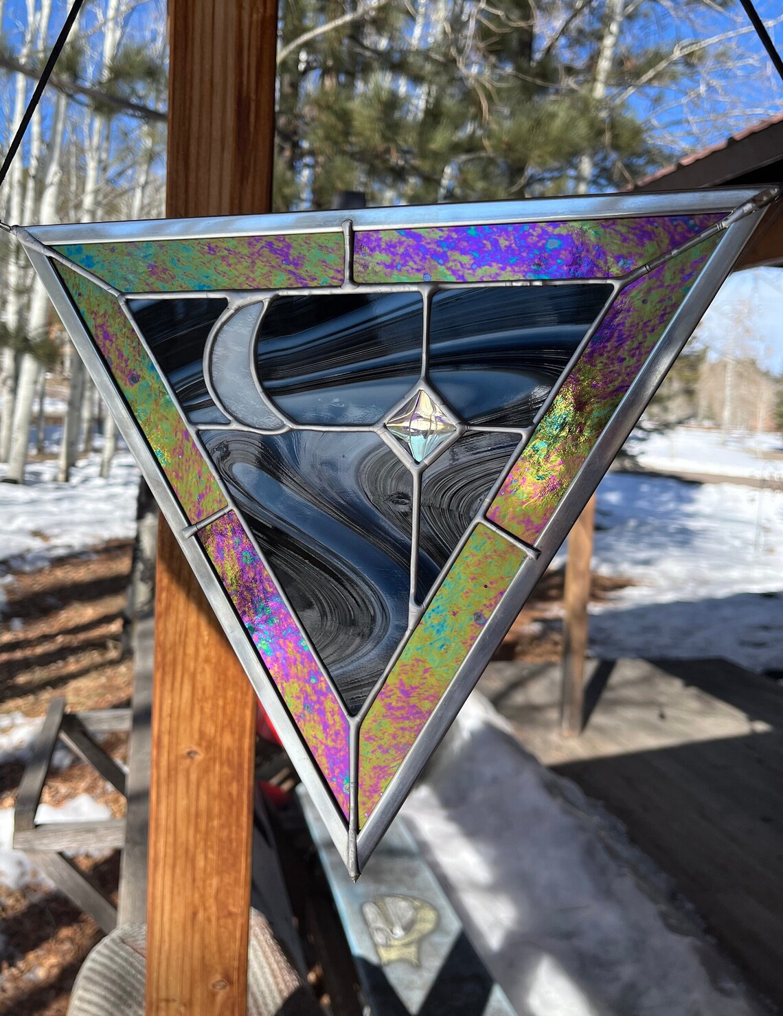 Space Cadet Stained Glass Sun Catcher, Wall Art, Home Decor - Etsy