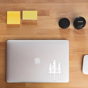 Evergreen Tree Car Decal | Woodland Wanderlust Sticker | Nature Lover ...