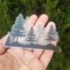 Evergreen Tree Car Decal Woodland Wanderlust Sticker Nature Lover Vinyl ...