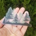 Evergreen Tree Car Decal | Woodland Wanderlust Sticker | Nature Lover ...