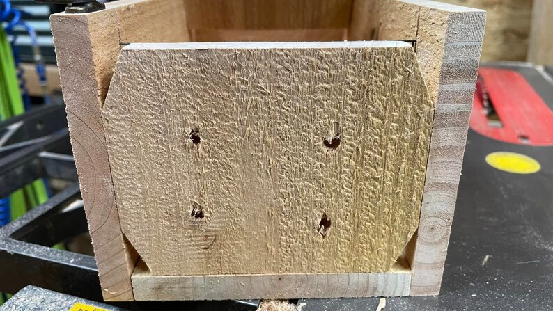 American Handmade Cedar Bluebird House - Etsy