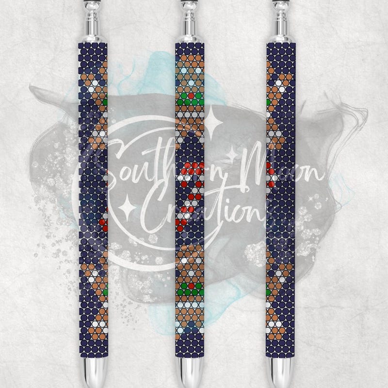 Rhinestone Pens Patterns Christmas - Etsy