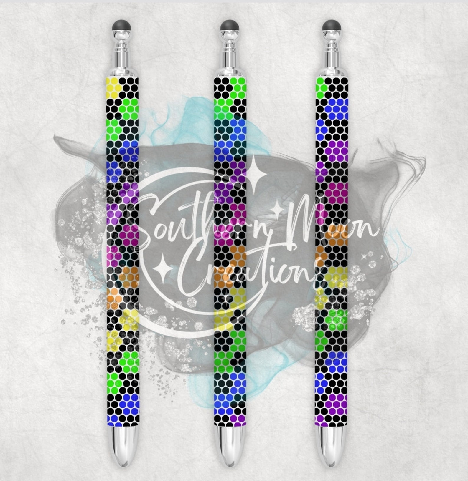 Neon Checker 3MM/ SS10 Rhinestone Pen Template - Etsy