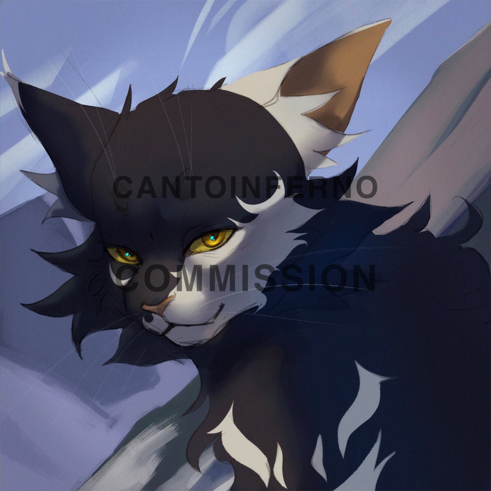 Cat Commissions | Warrior Cats Commissions [digital Art] - Etsy