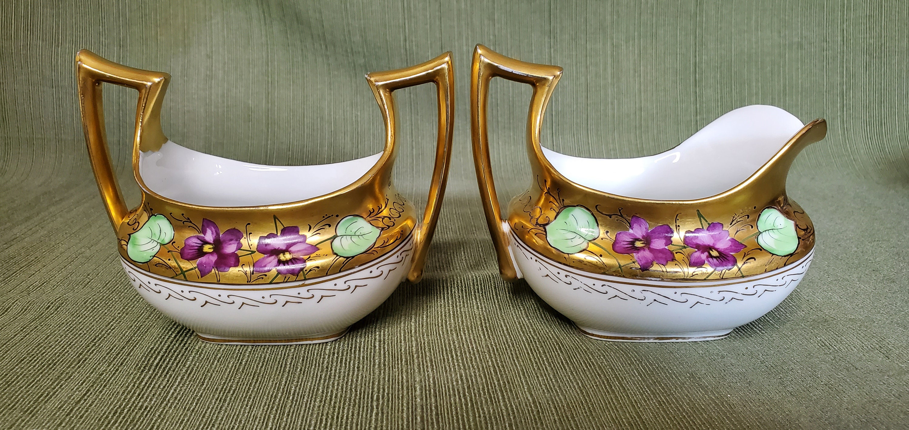 Favorite Bavaria Stouffer Studios Violet Design Creamer & - Etsy