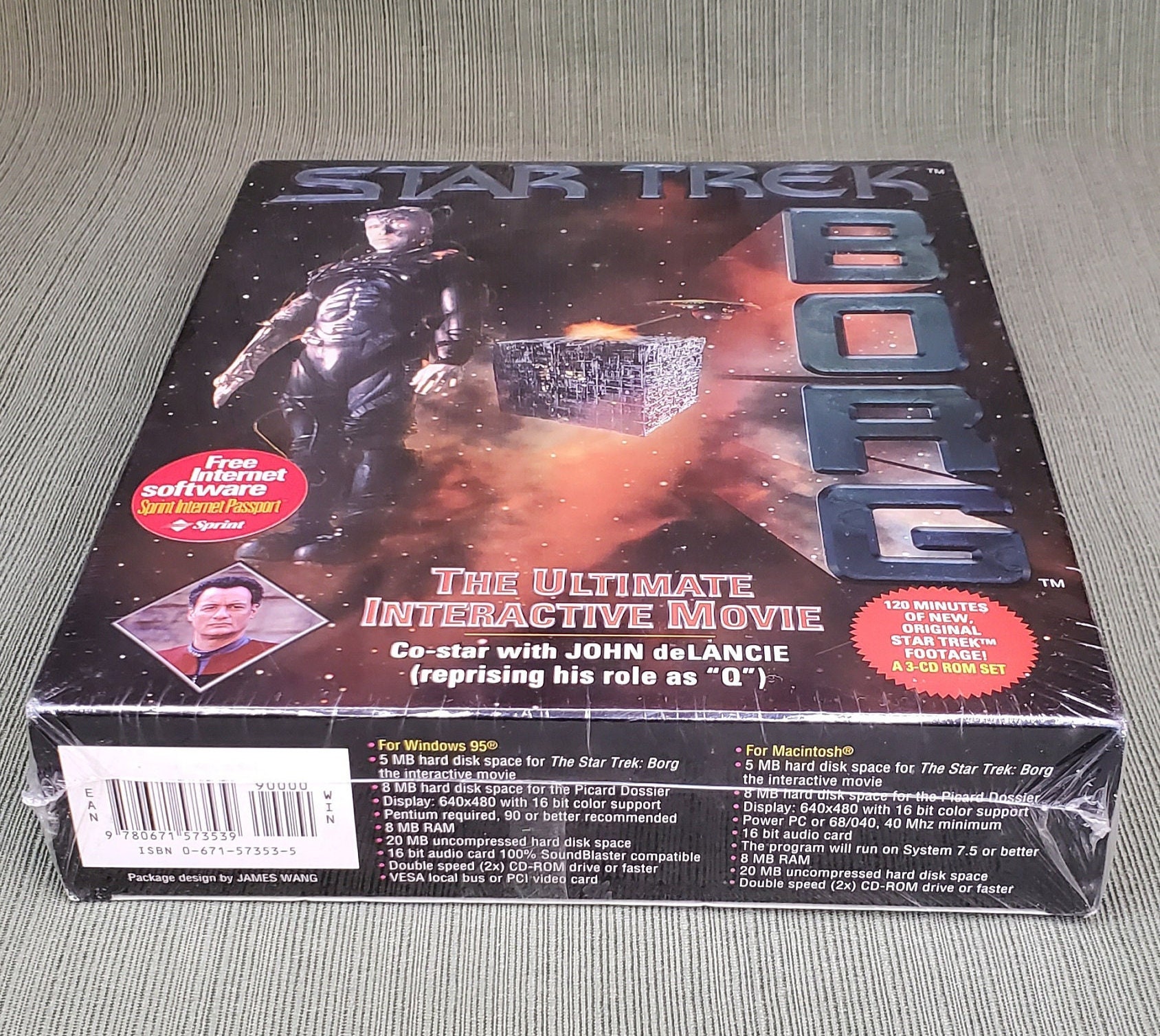 1996 Star Trek Borg PC Big Box Factory Sealed Brand New - Etsy