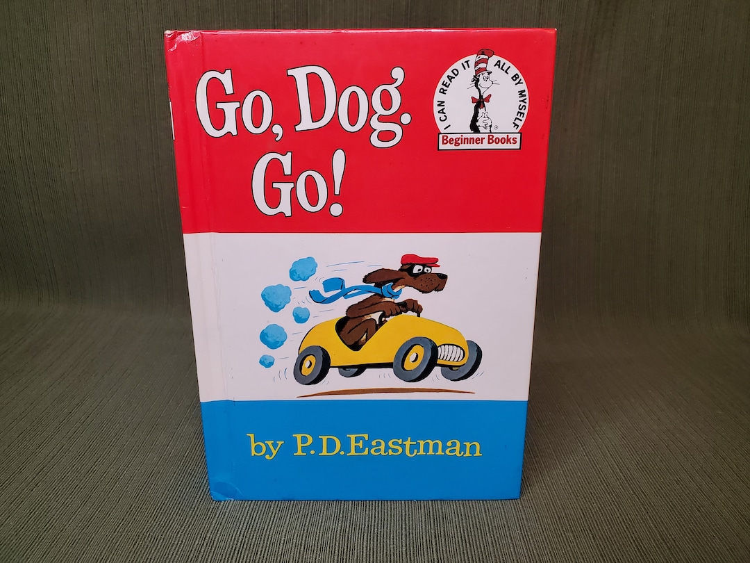 Vintage Go, Dog Go! by P. D. Eastman Beginner Books 1961 1st Edition Dr ...