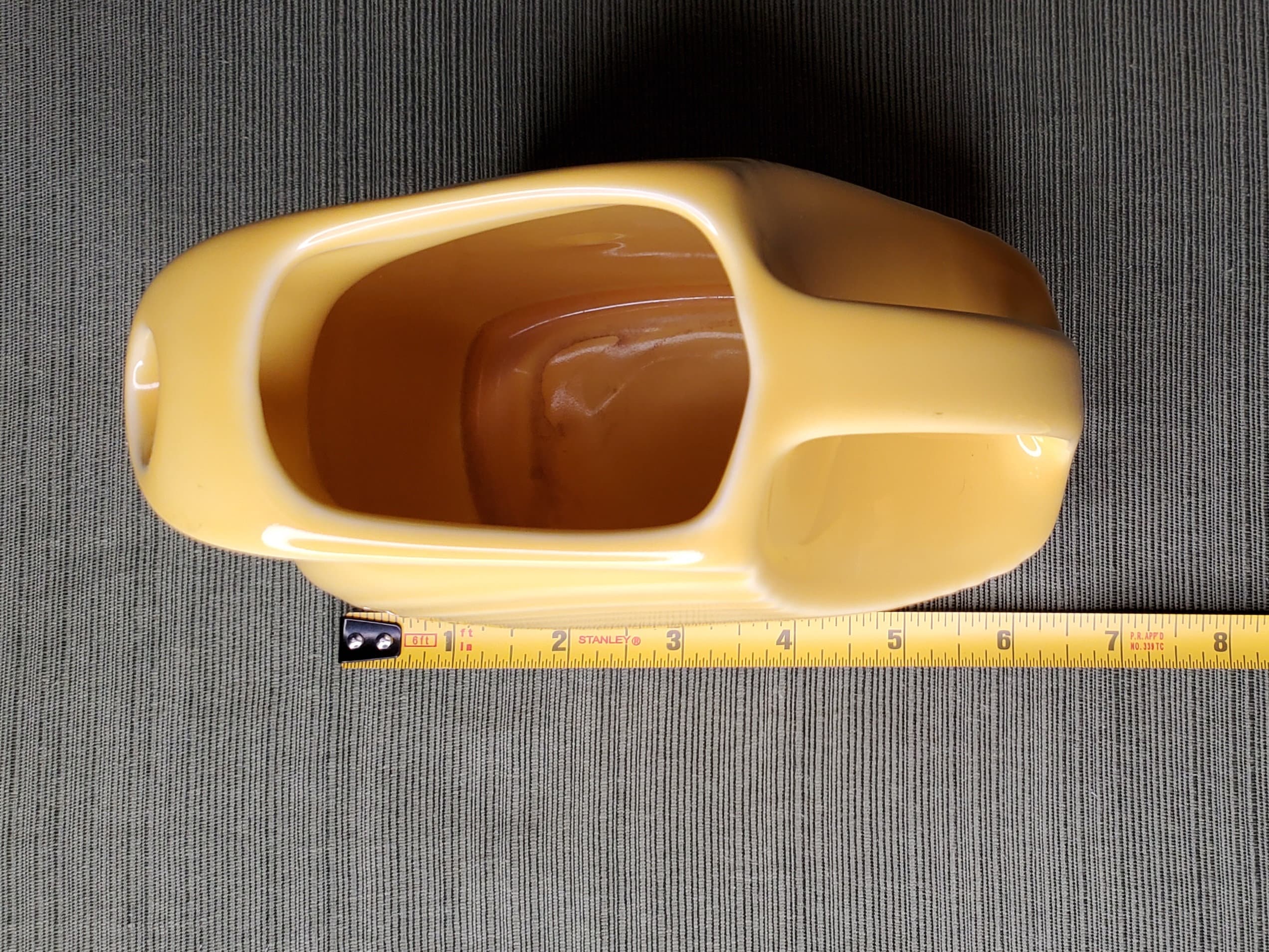 Vintage Homer Laughlin FIESTA Disc Juice Pitcher MARIGOLD 6” X 6 1/2 ...