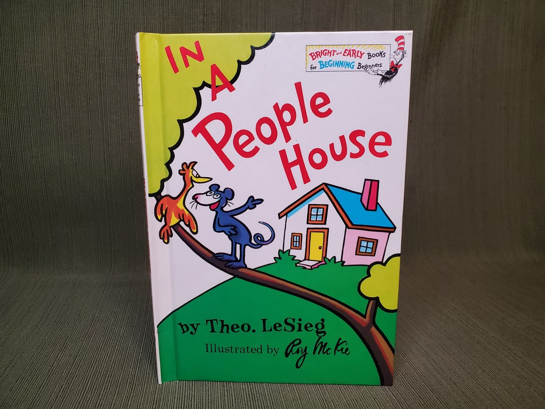 1972 in A People House by Theo. Lesieg Childrens Book Dr. Seuss First ...