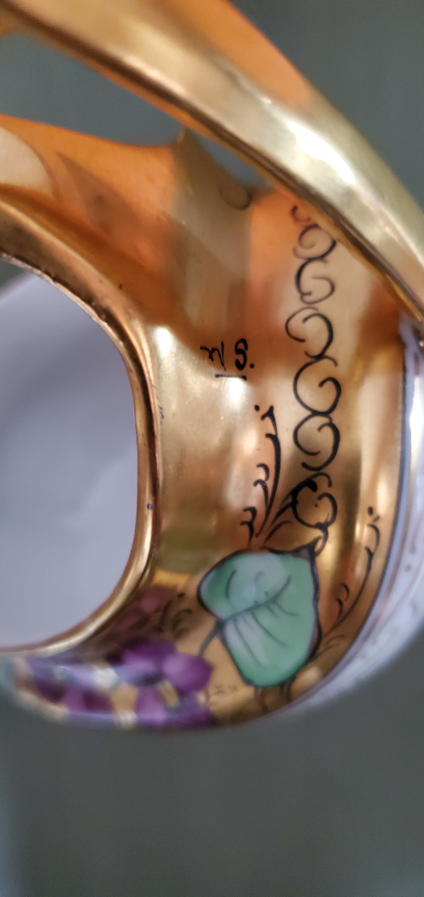 Favorite Bavaria Stouffer Studios Violet Design Creamer & - Etsy