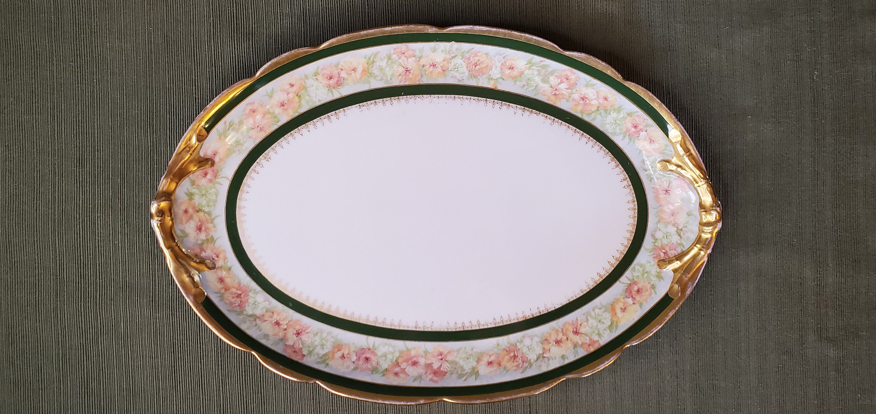 Jean Pouyat Limoges Pattern #POY714 Large Serving Platter - Etsy
