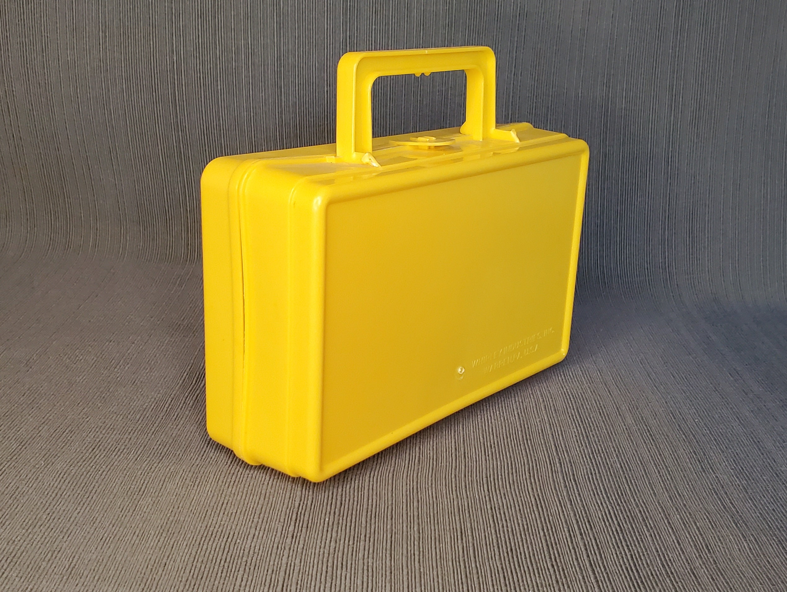 Vintage 1980s Burger King Yellow Lunch Box rare - Etsy